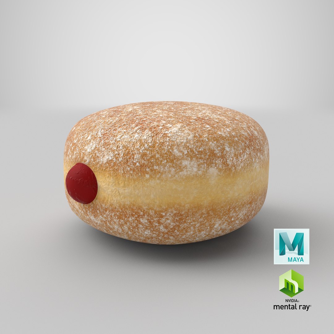 3D model realistic shell donut - TurboSquid 1443382