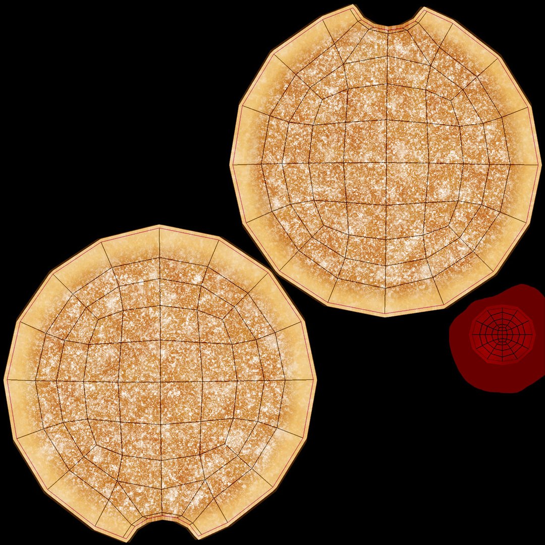 3D model realistic shell donut - TurboSquid 1443382