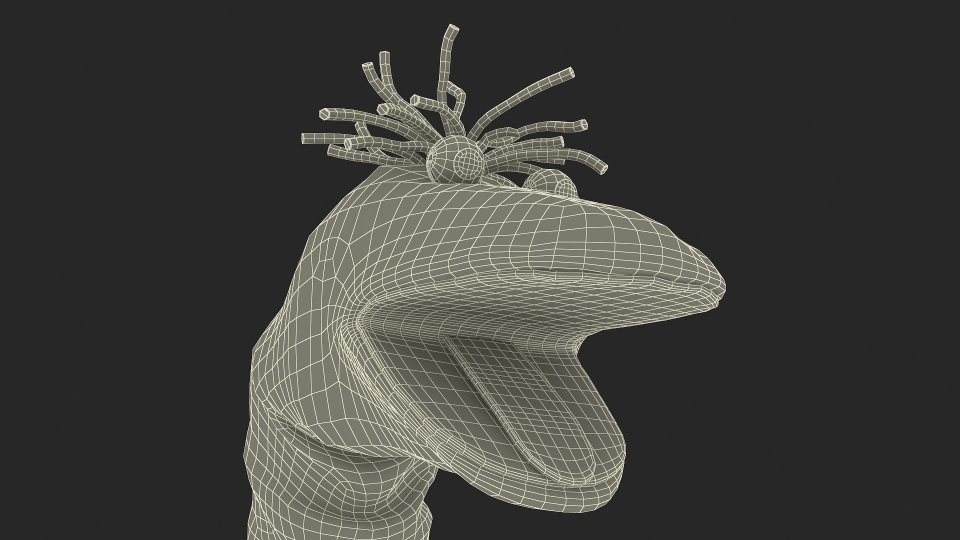 Character Hand Puppet Striped Boy Surprised Pose 3D Model - TurboSquid ...