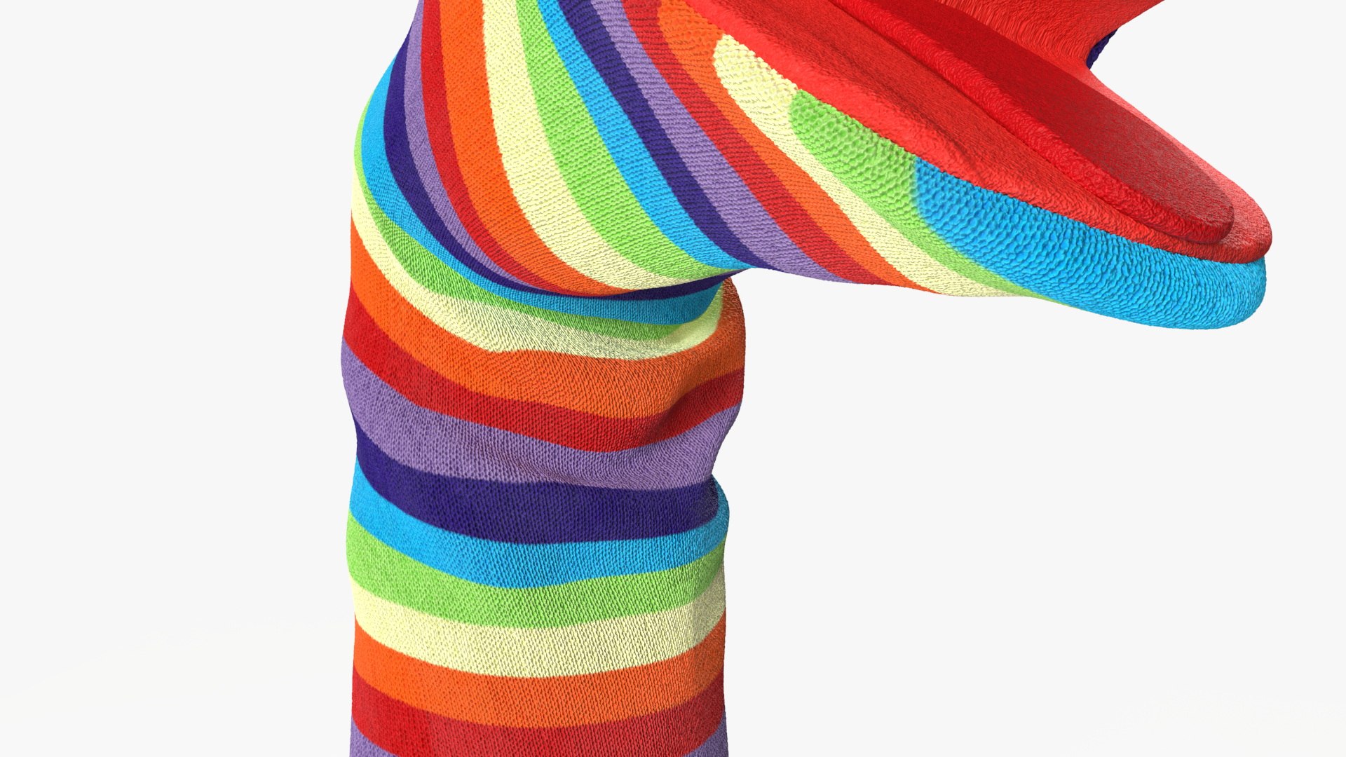 Character Hand Puppet Striped Boy Surprised Pose 3D Model - TurboSquid ...