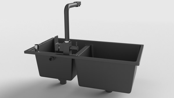 Double Sink 3D - TurboSquid 1899304