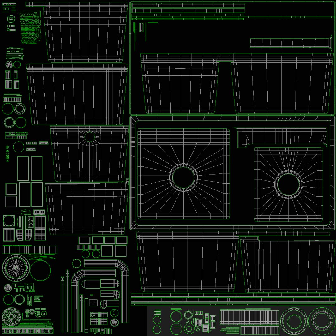 Double Sink 3D - TurboSquid 1899304