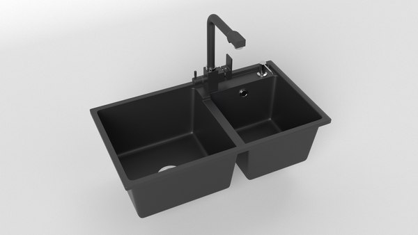 Double Sink 3D - TurboSquid 1899304