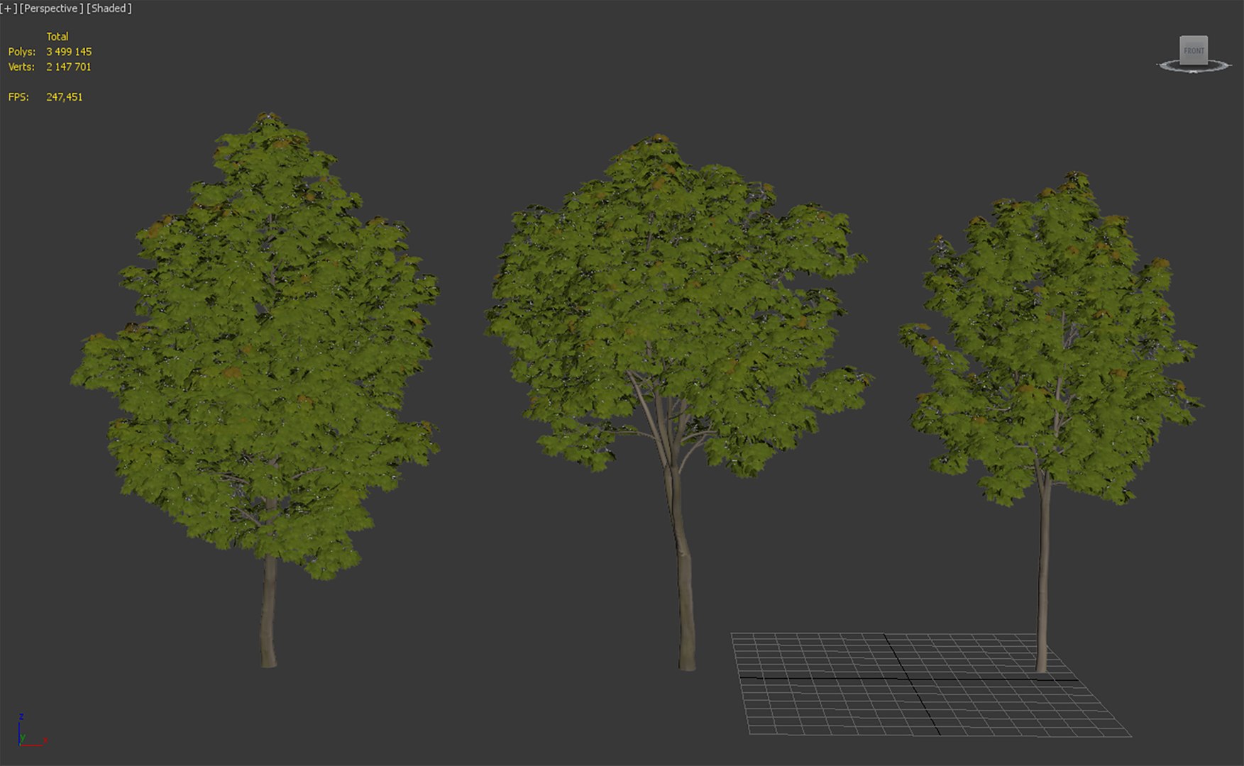 3D model maple trees - TurboSquid 1692682