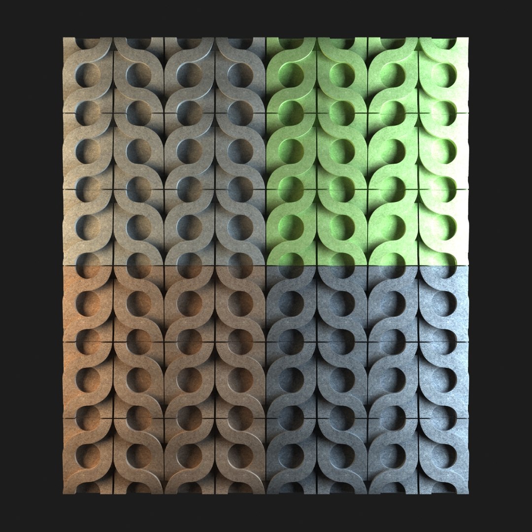 3d model wall tiles