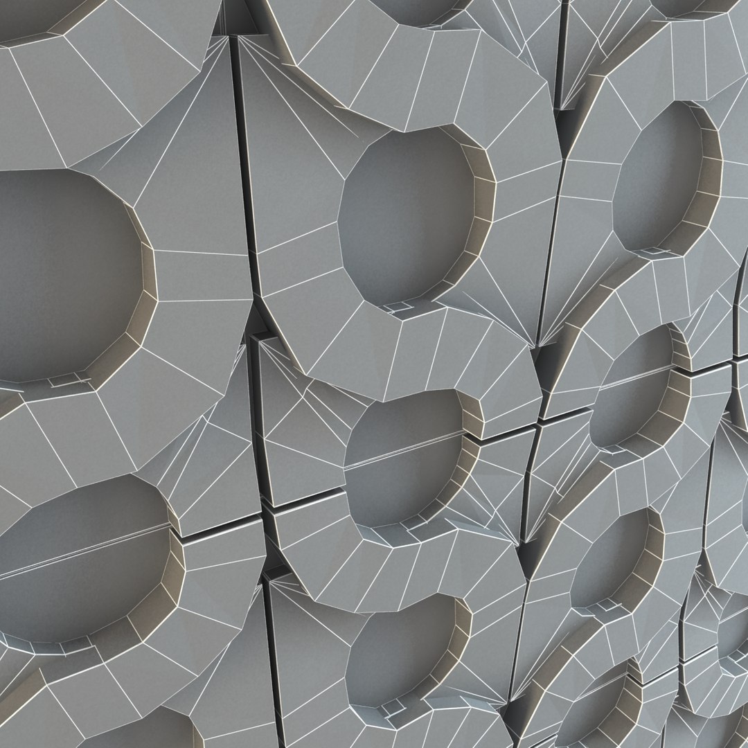 3d model wall tiles