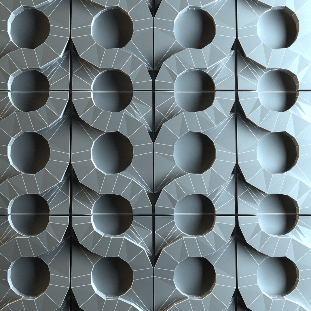 3d model wall tiles