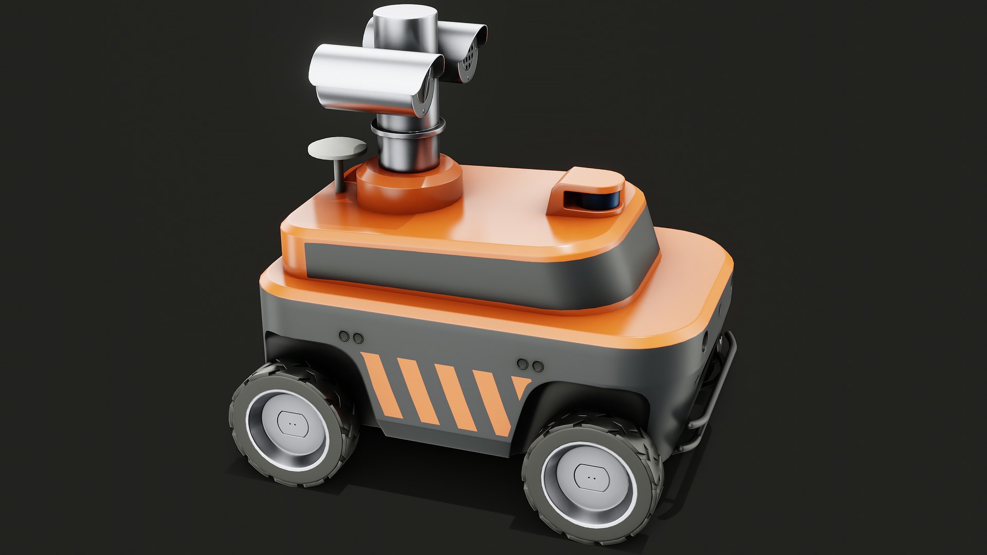 Modern Military Robot 3D Model - TurboSquid 2036660