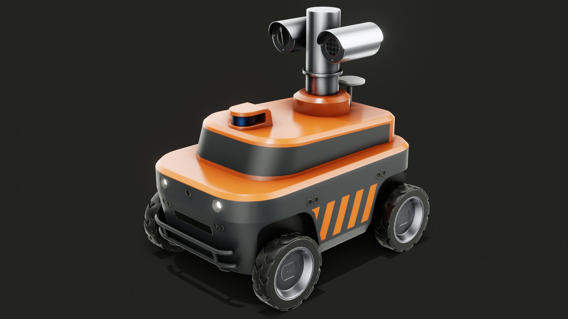 Modern Military Robot 3D Model - TurboSquid 2036660