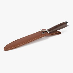 Low Poly Hunting Knife 3D Models For Download | TurboSquid