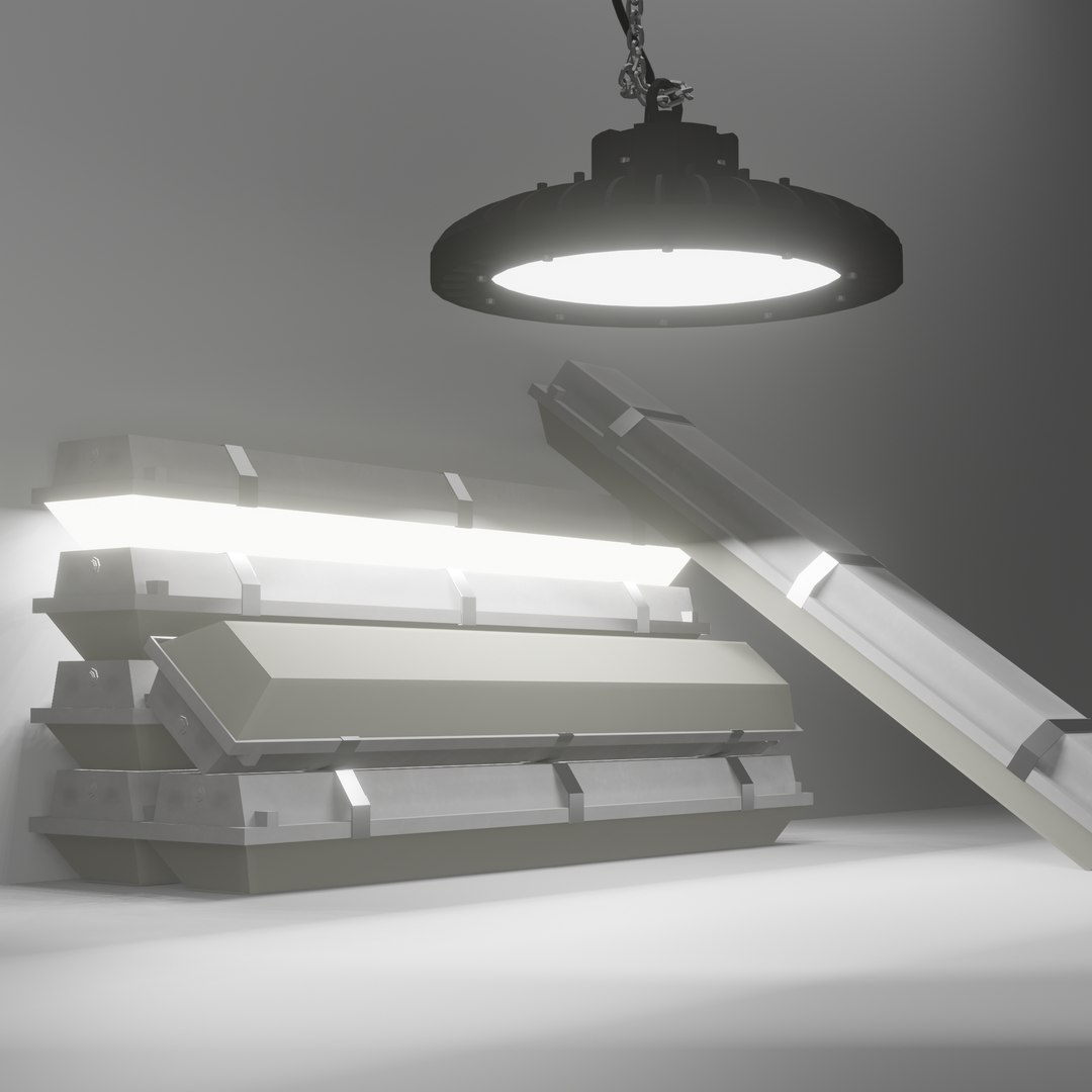 Lights - Warehouse 3D Model - TurboSquid 2044020