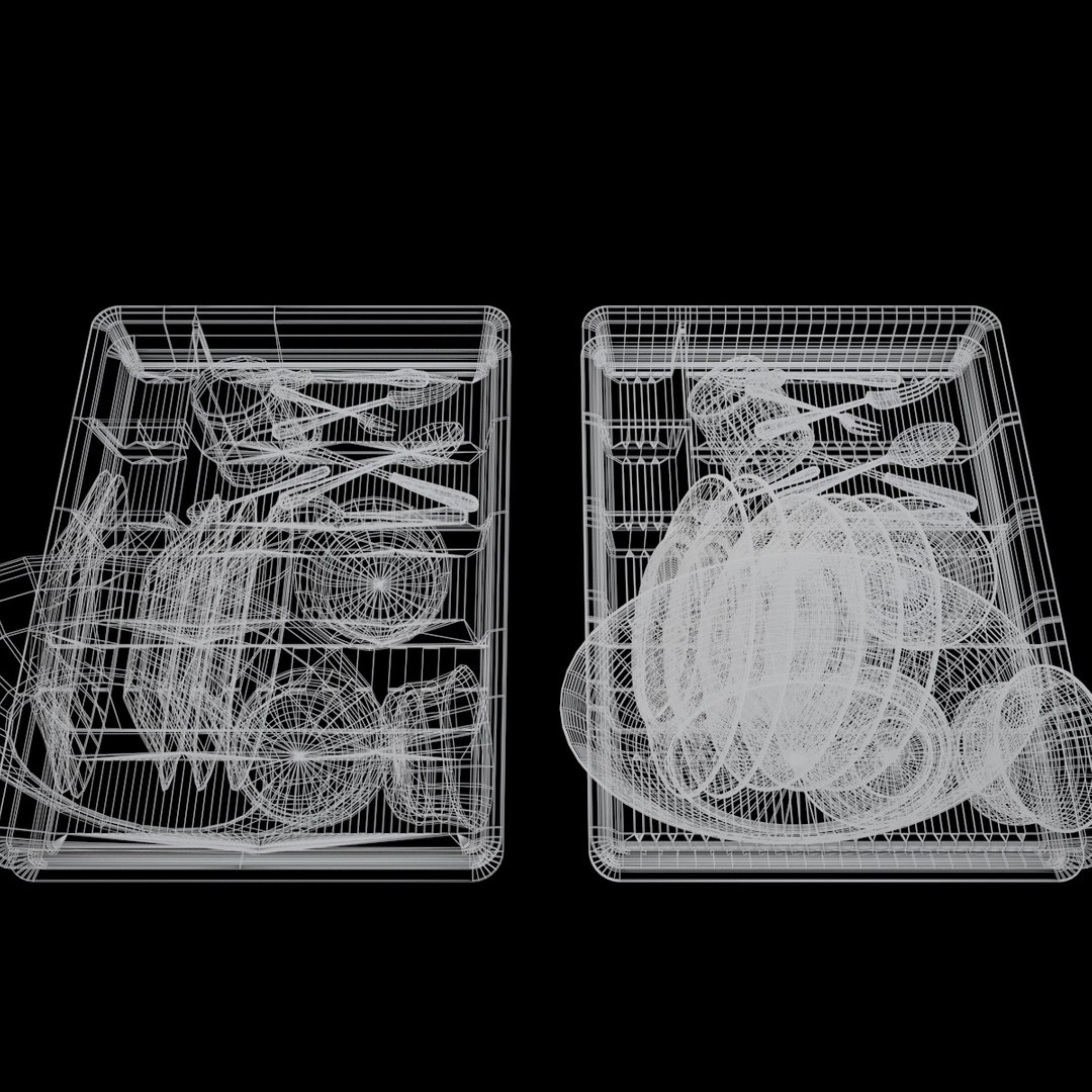 3d Model V-ray Dish Drainer Plate