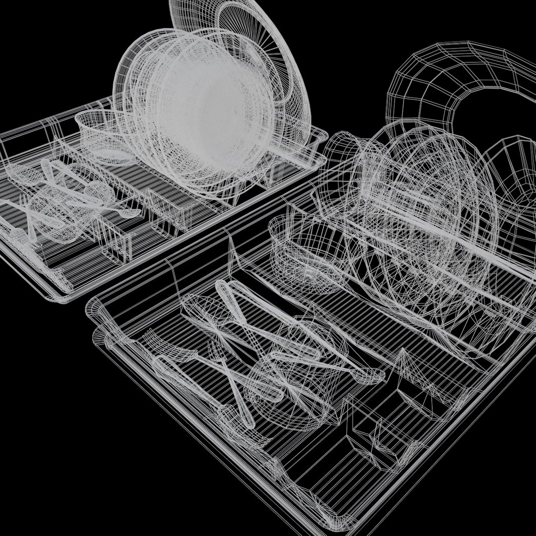 3d Model V-ray Dish Drainer Plate