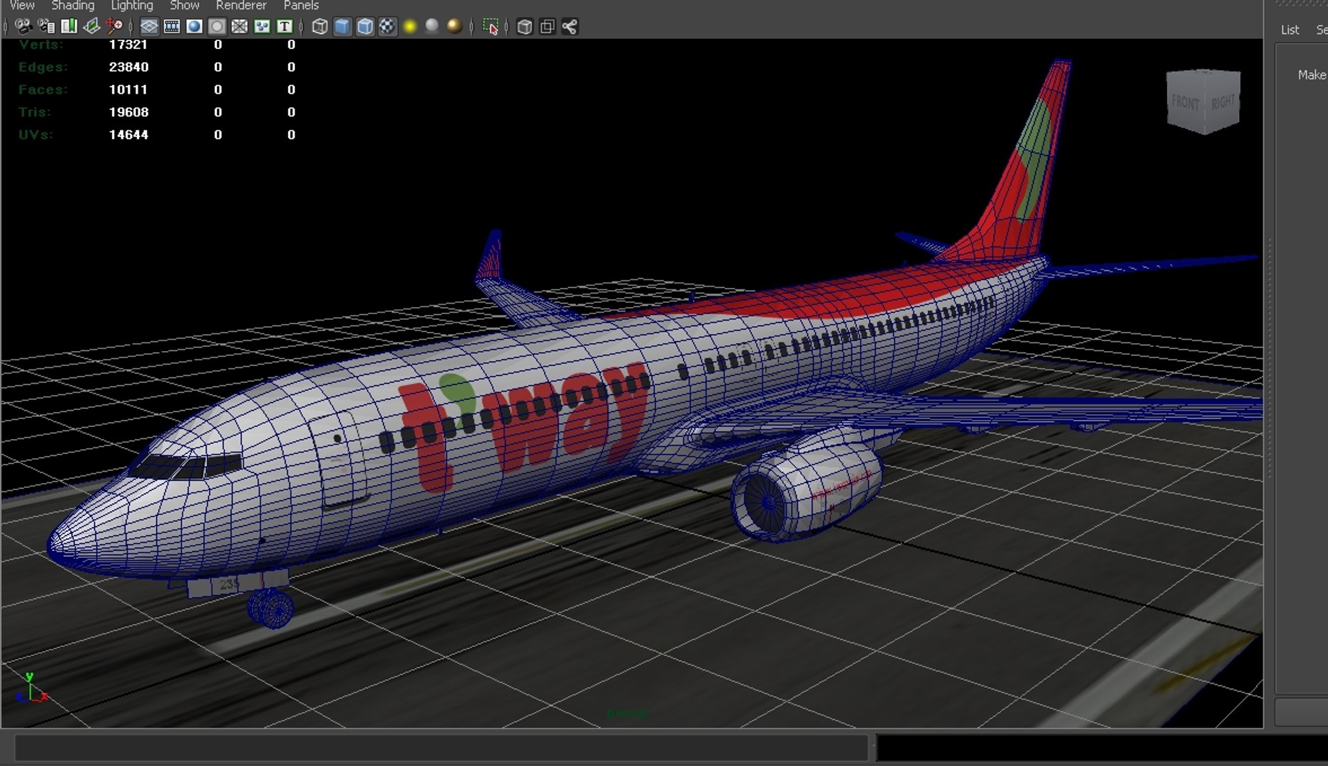 Airline 3D - TurboSquid 1532768