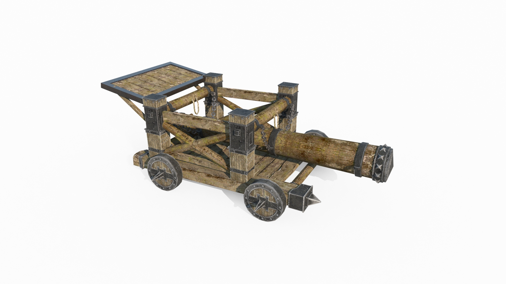 3D Model Ancient Weapons Siege Vehicles Rush - TurboSquid 2036171