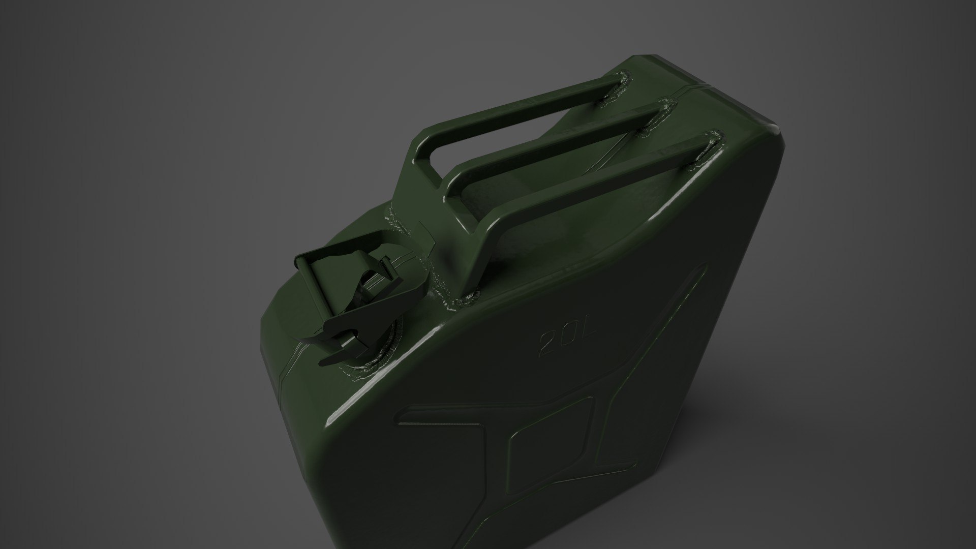 Free Jerry Can 3D Model - TurboSquid 1974583
