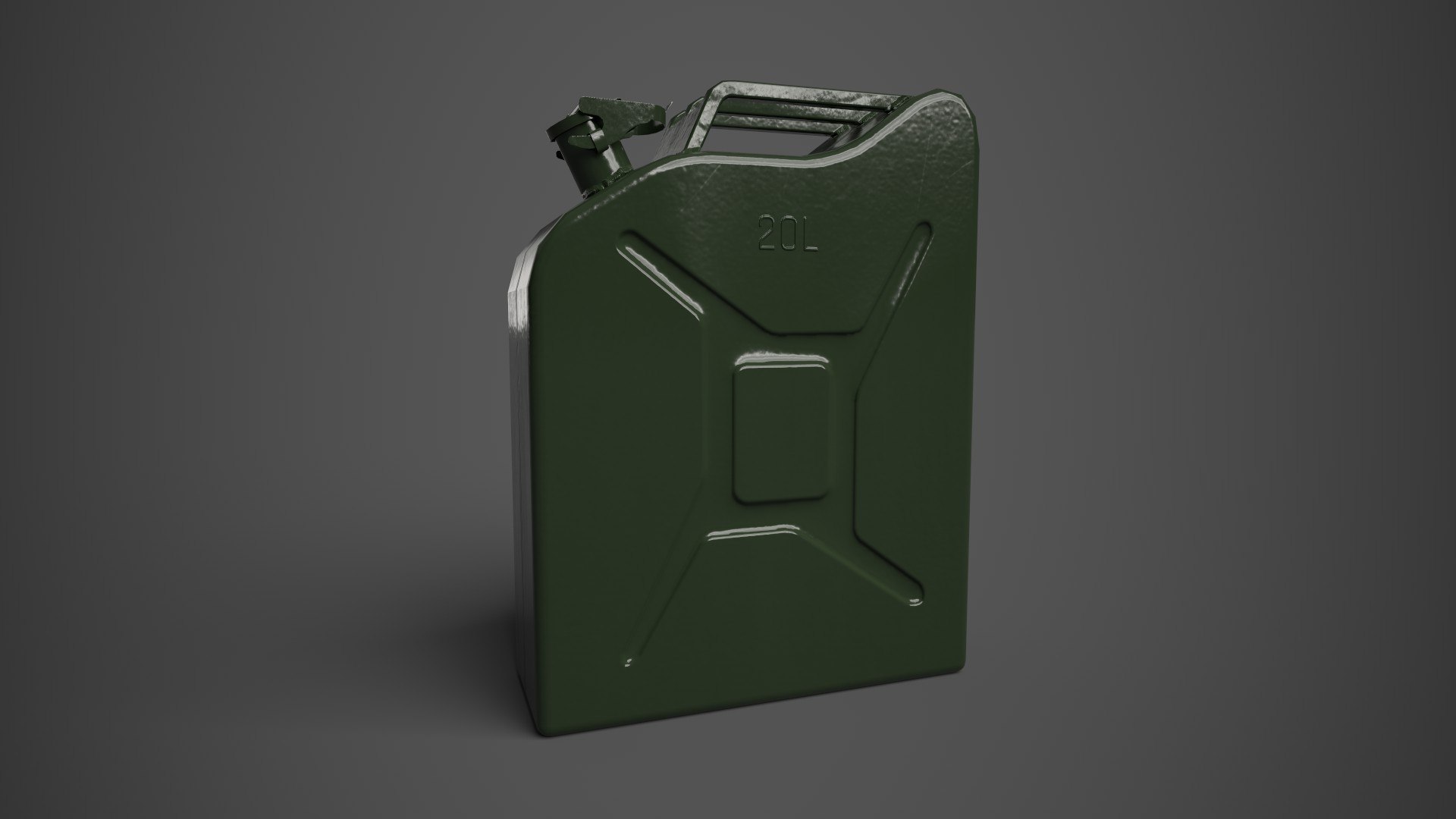 Free Jerry Can 3D Model - TurboSquid 1974583