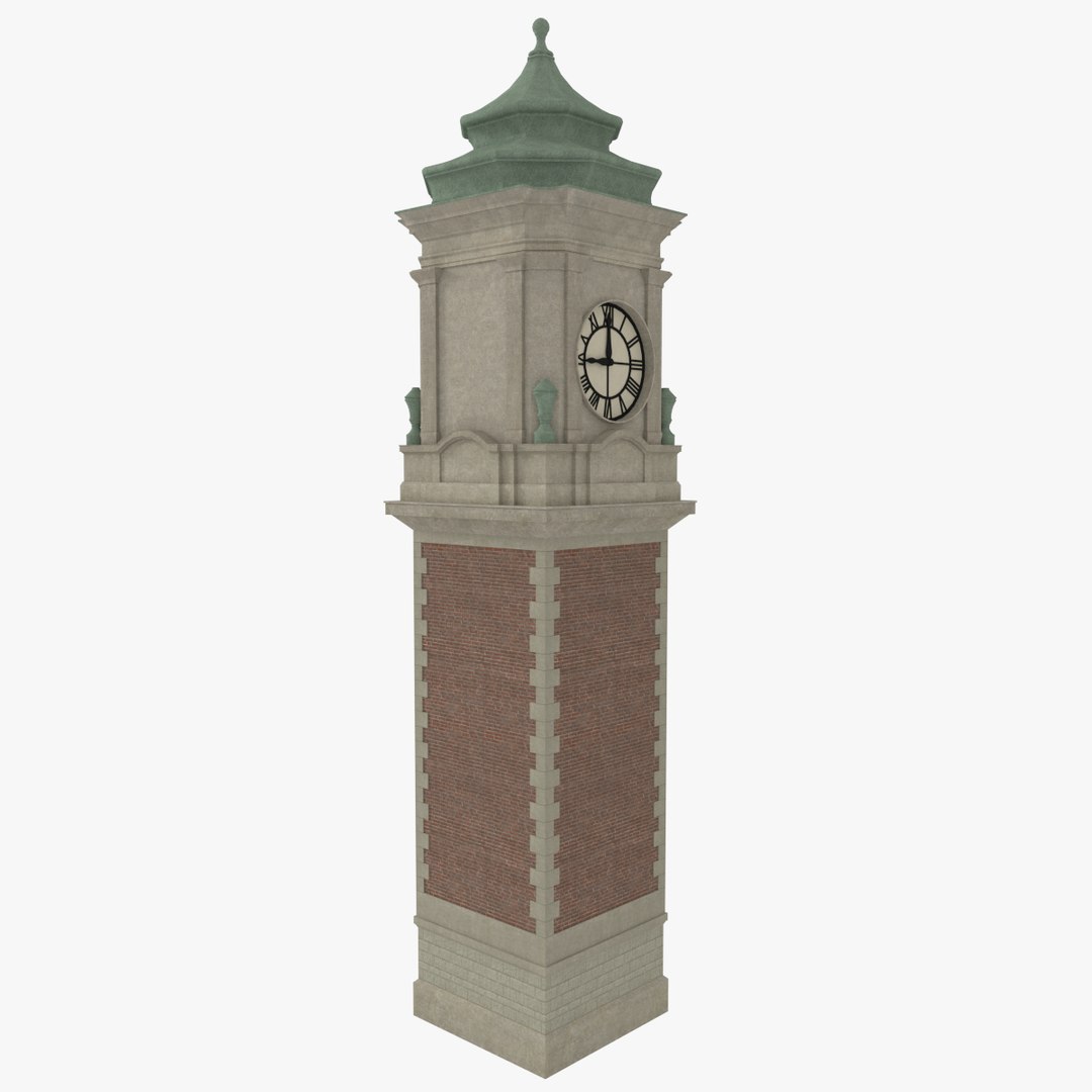 3d Clock Tower