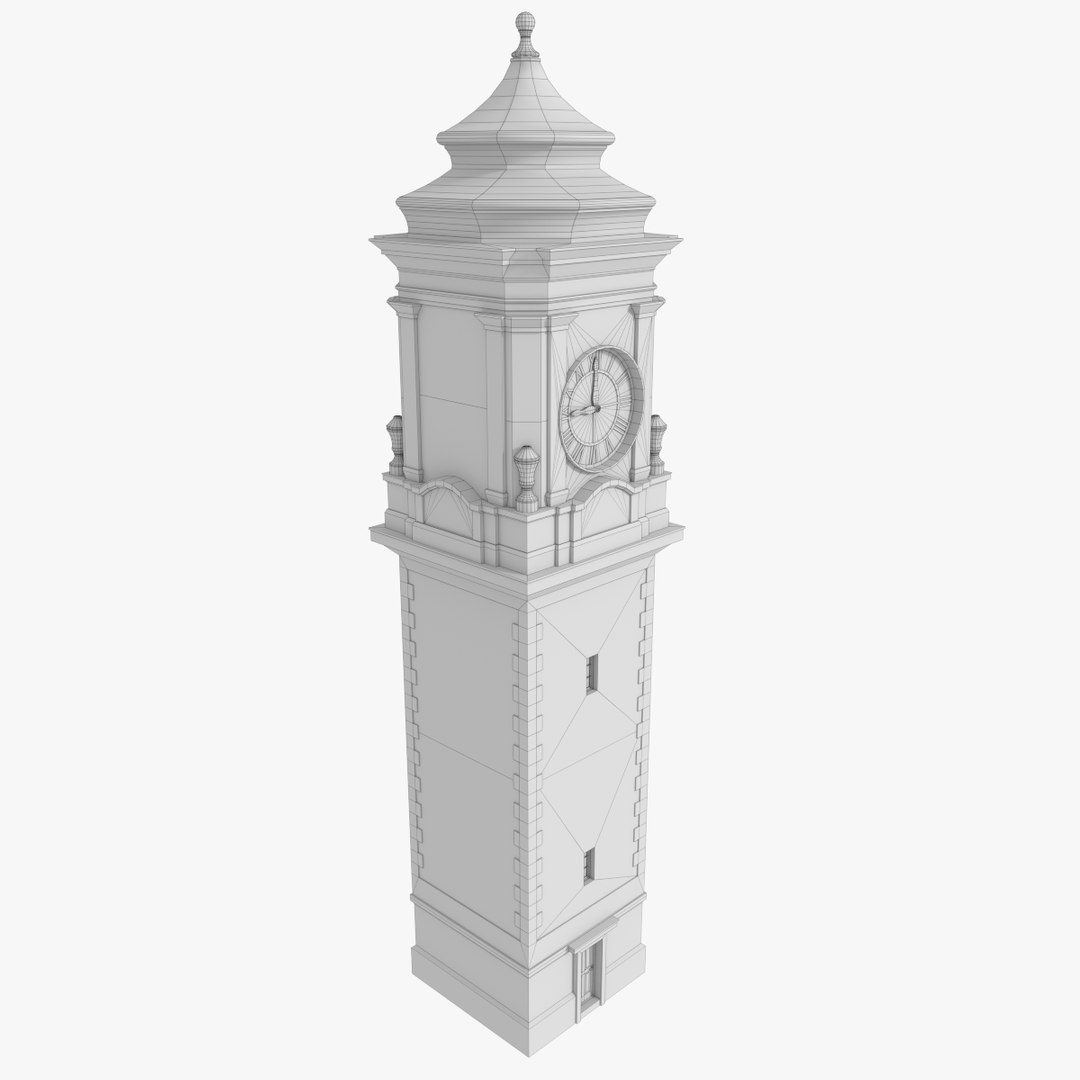 3d Clock Tower