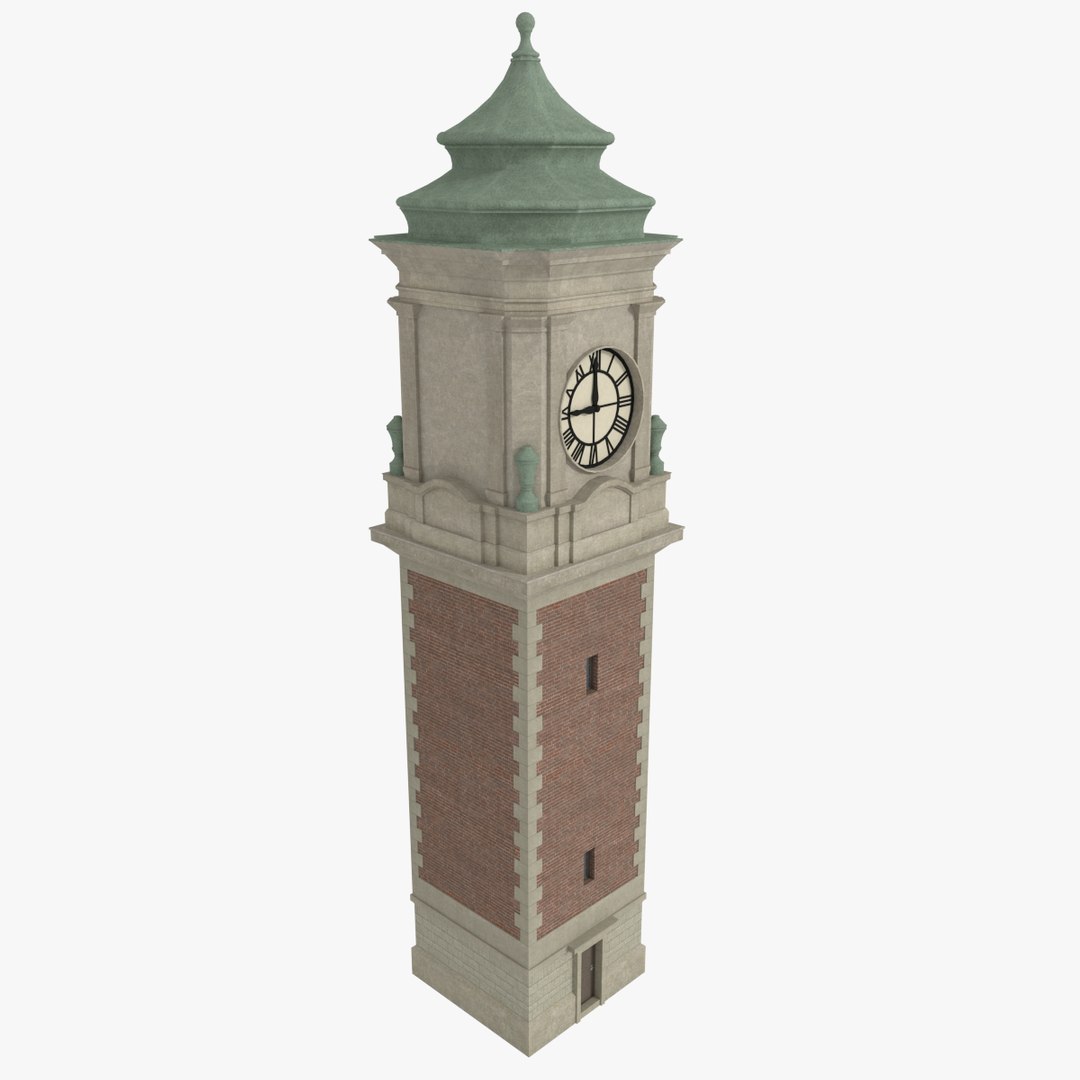 3d Clock Tower