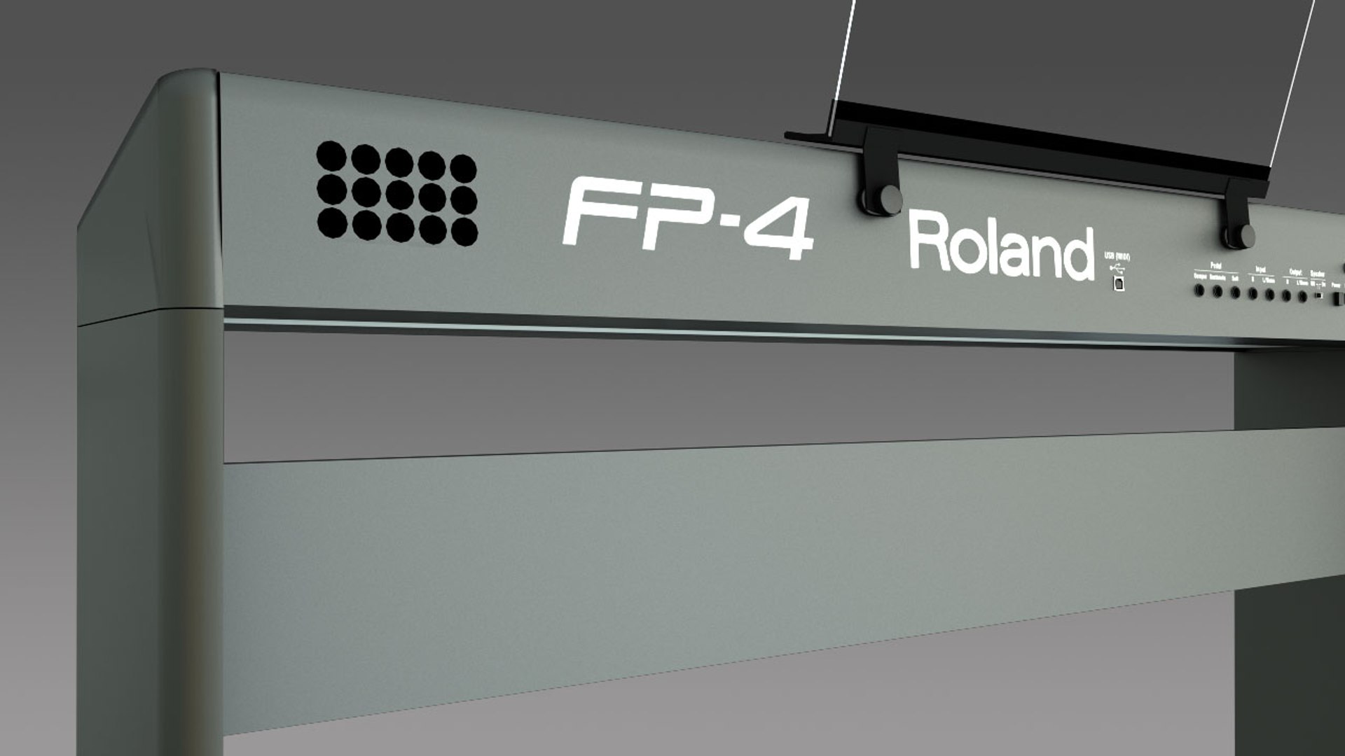 3dsmax roland fp4