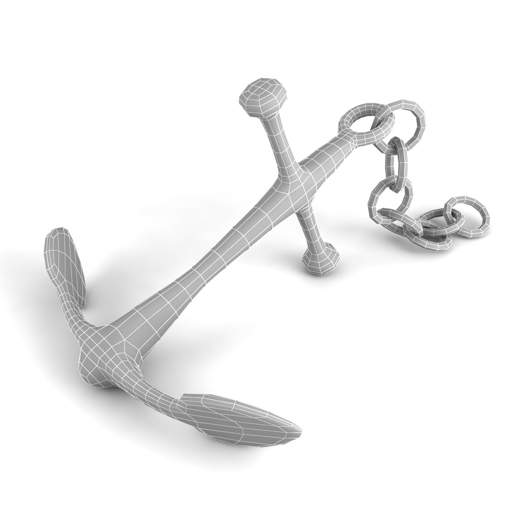 3D Model Anchor - TurboSquid 549882