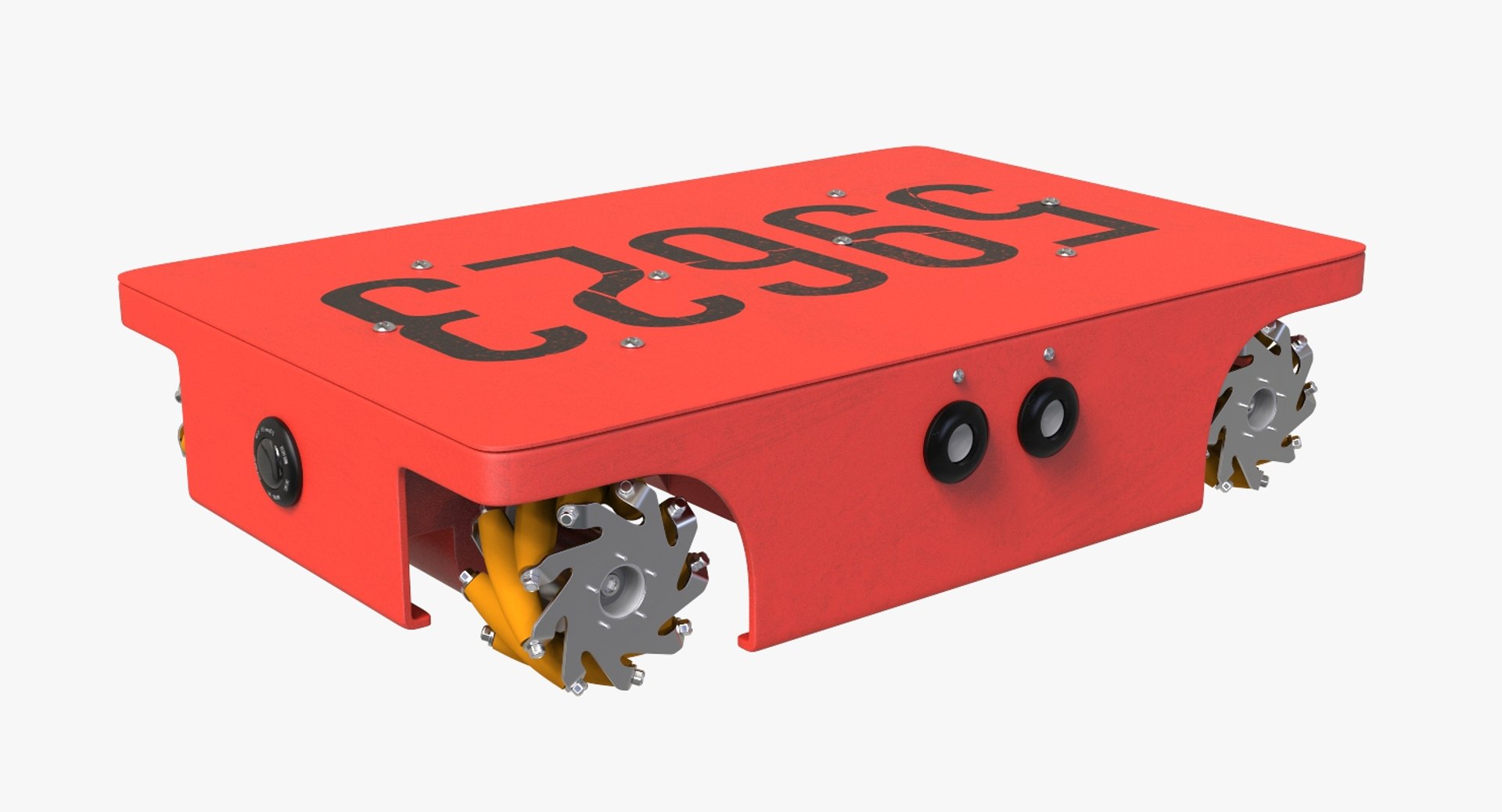 Mecanum Mobile Robot 3D Model - TurboSquid 1326116