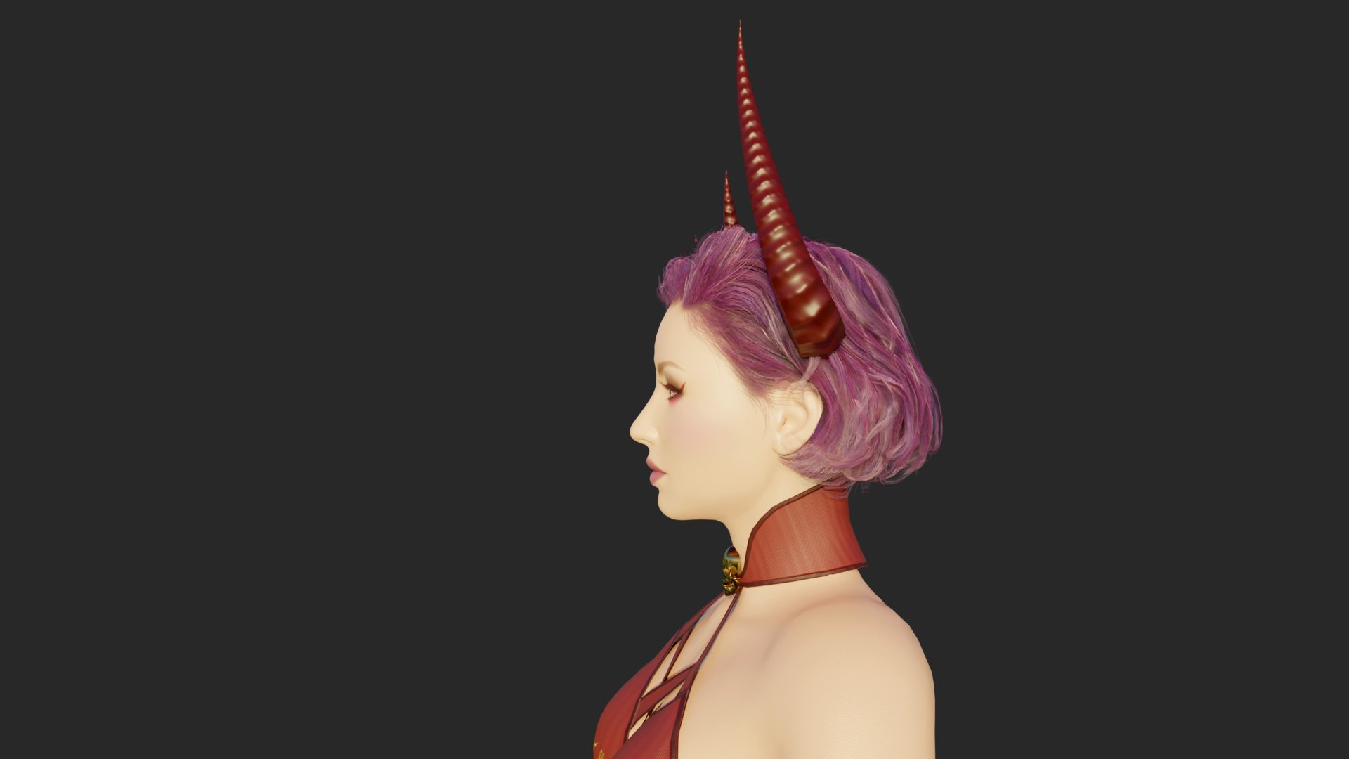 Female Scythe Demon - 3D Game Ready Character 3D Model - TurboSquid 1857583