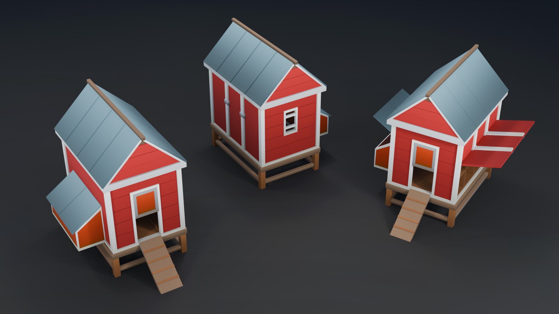 Farm Asset Stylized Pack 3D Model - TurboSquid 2422771