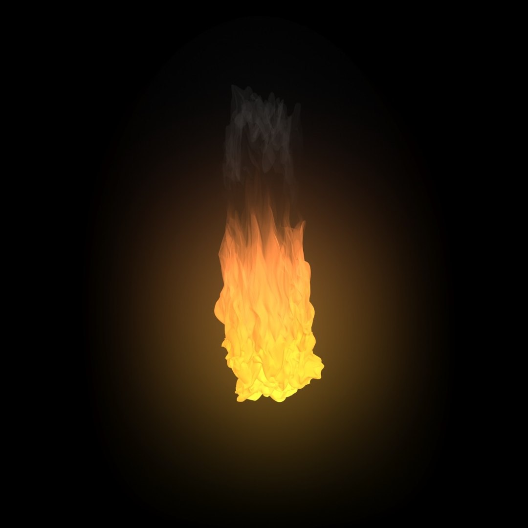 3d Model Animating Fireball