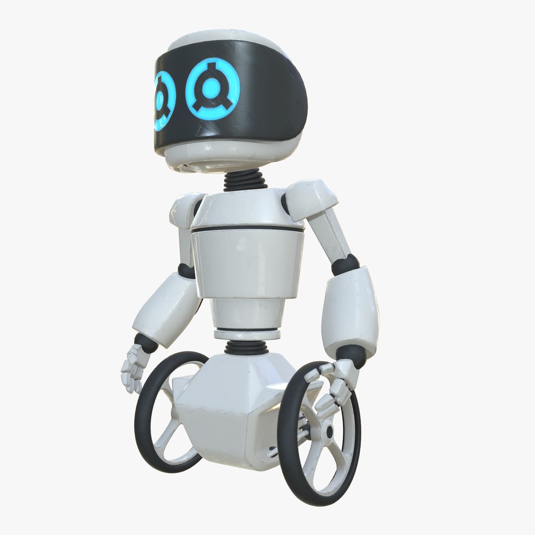 Robot Teo 3d 3ds