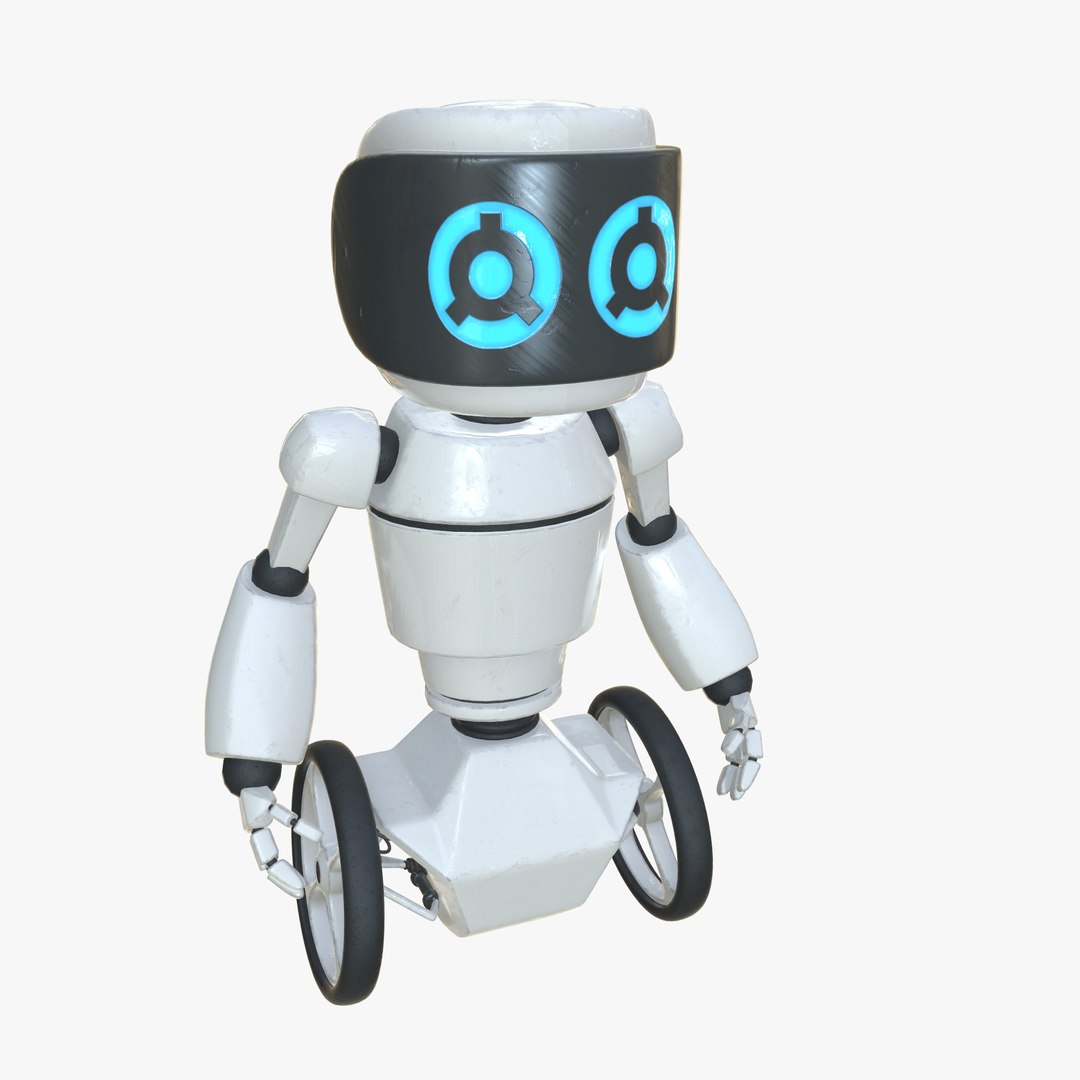 Robot Teo 3d 3ds