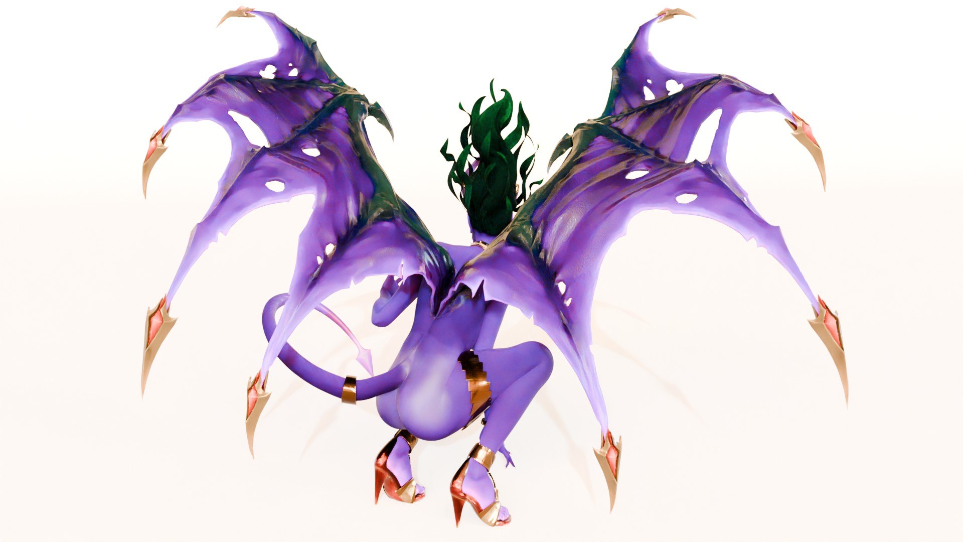 Demongirl Nsfw 3d Model Turbosquid 2359043