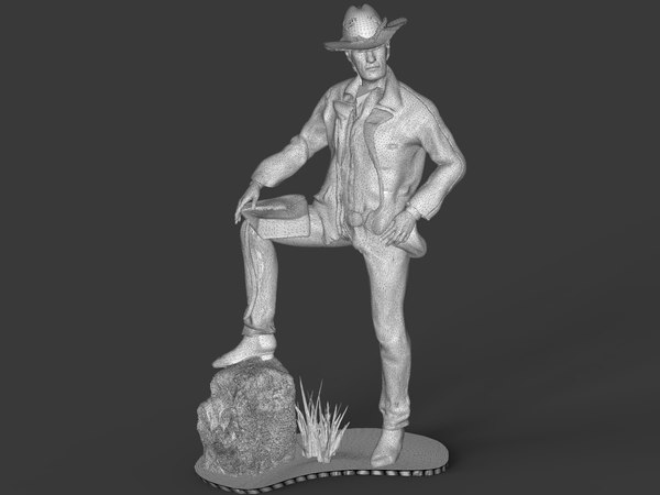 Rdr2 arthur morgans sculpture 3D model - TurboSquid 1618929