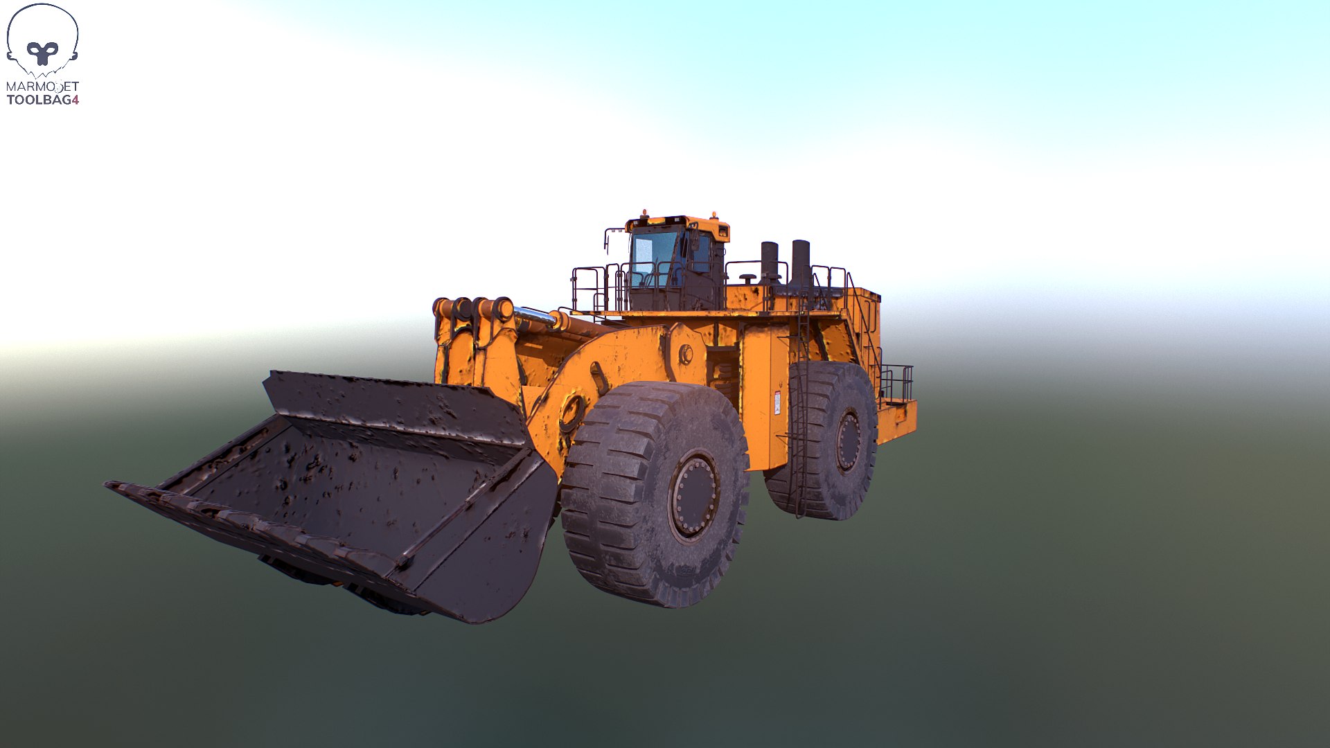 3D Heavy Dump Truck And Wheeld Loader Collection - TurboSquid 2069910