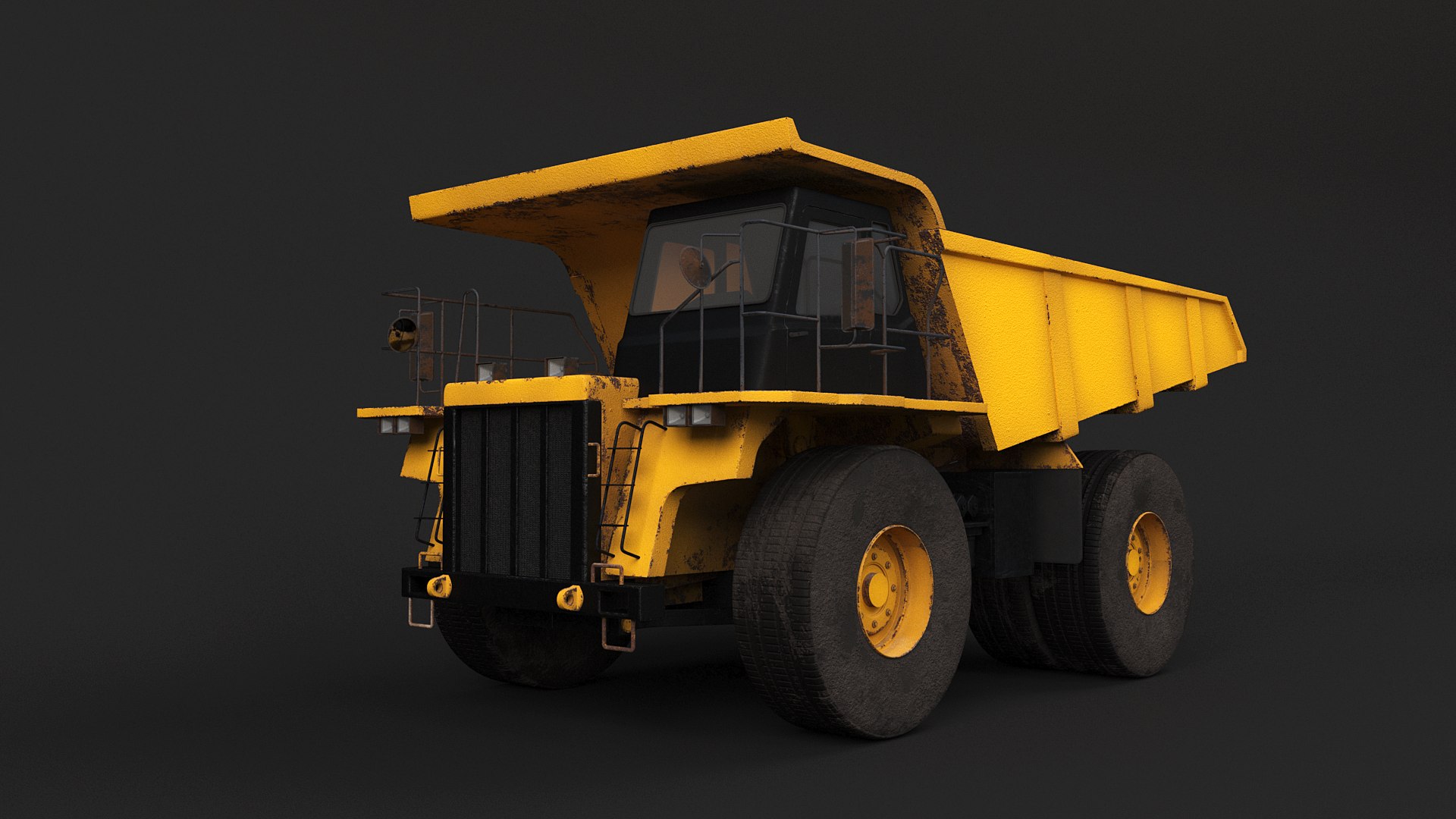 3D Heavy Dump Truck And Wheeld Loader Collection - TurboSquid 2069910
