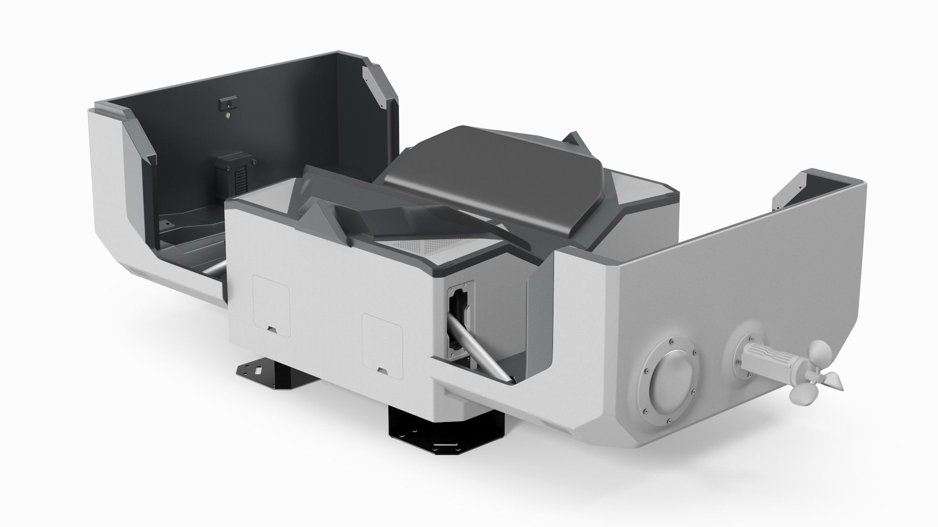 3D DJI Drone Dock Station Open Grey Model - TurboSquid 2506662