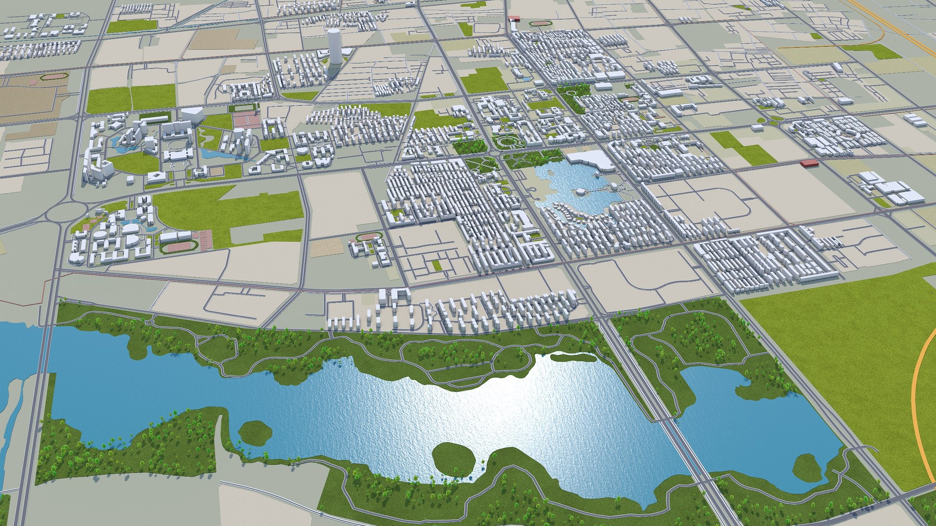 3D Kaifeng Henan China Model - TurboSquid 2100250