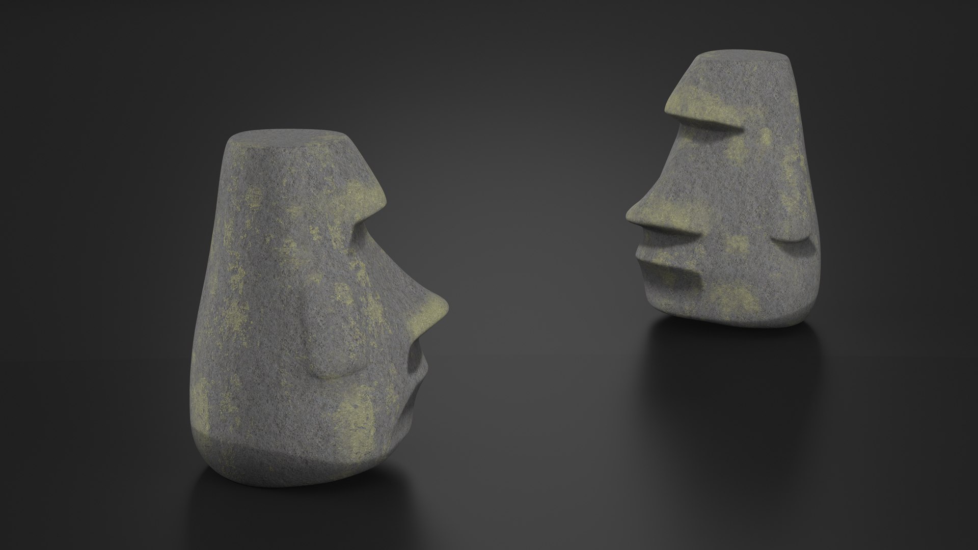 Emoji Moai 3D Model - TurboSquid 2240369