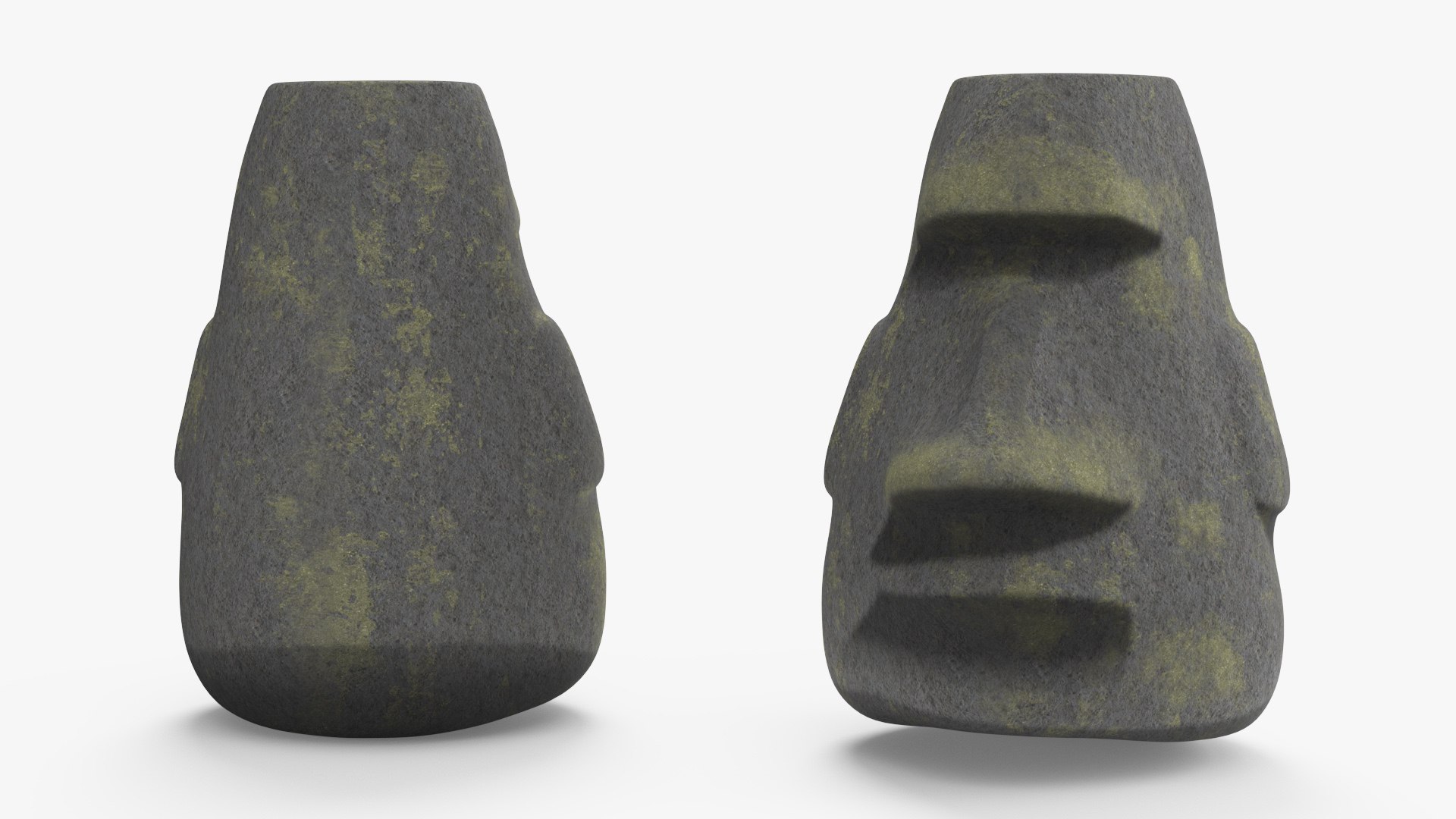Emoji Moai 3D Model - TurboSquid 2240369