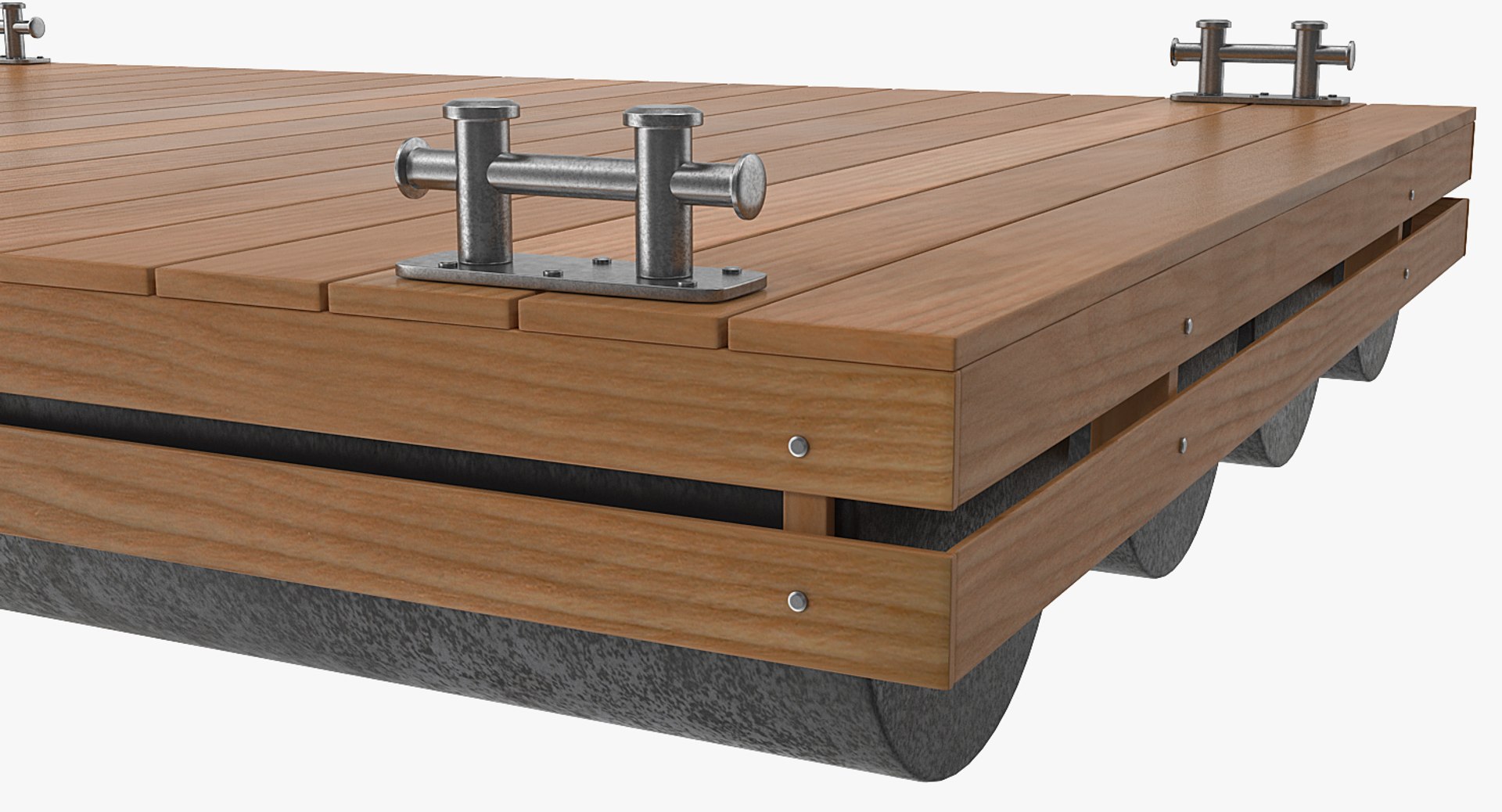 Floating Pontoon 3D Model - TurboSquid 1296452