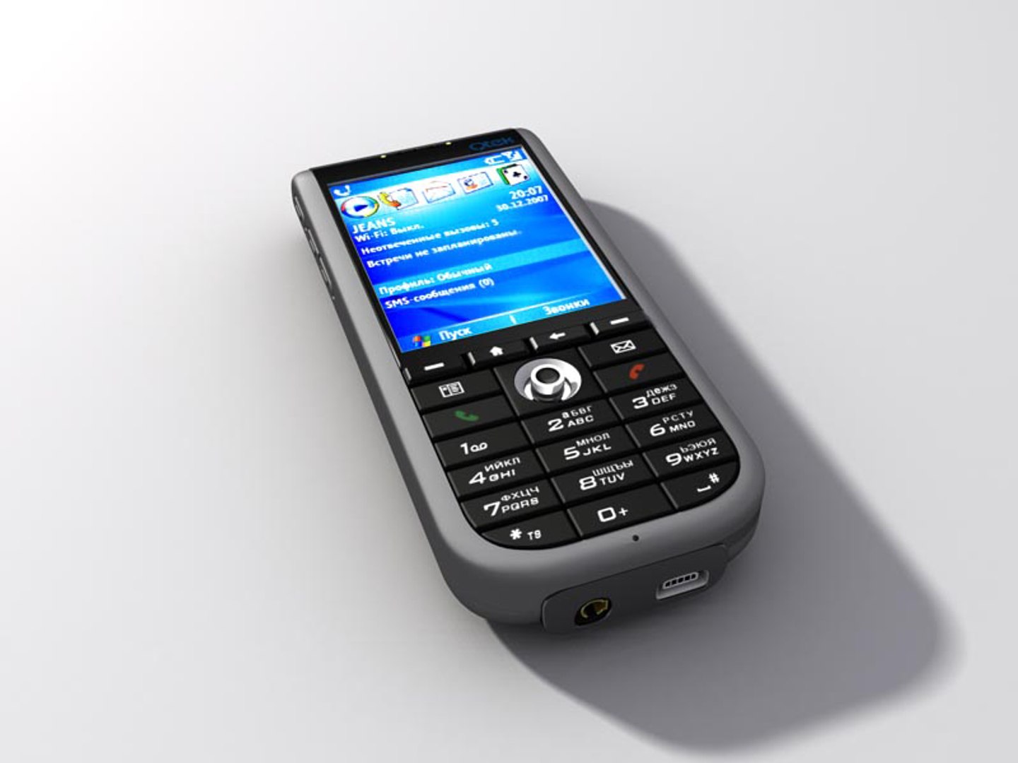 Cell Phone Qtek 3d Max