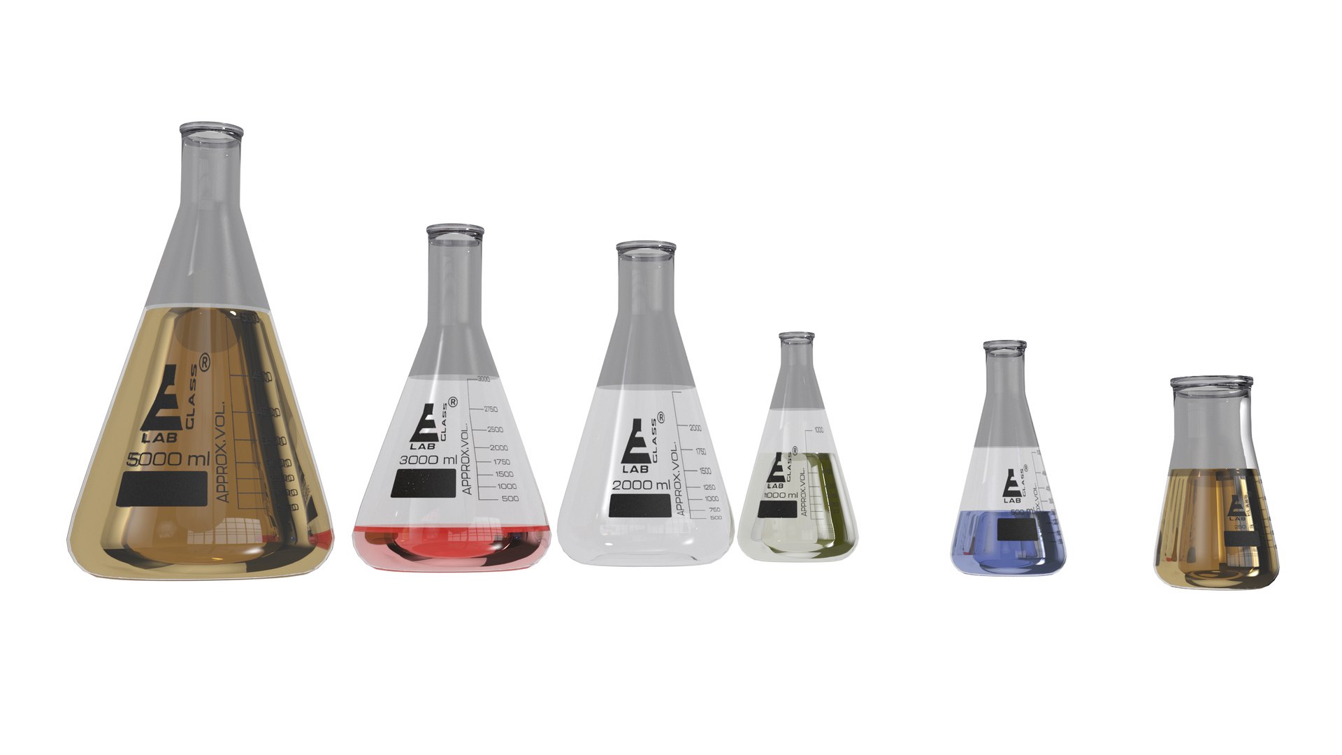 3D Conical Flask Model - TurboSquid 1737828