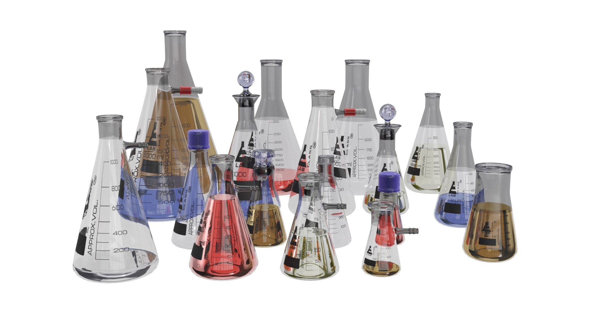 3D Conical Flask Model - TurboSquid 1737828