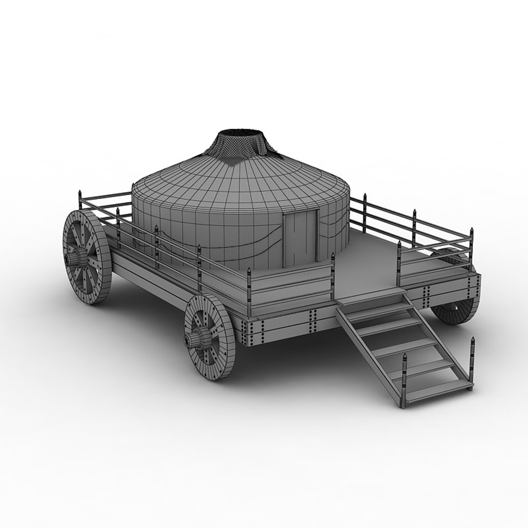3d Model Nomad Tent Home