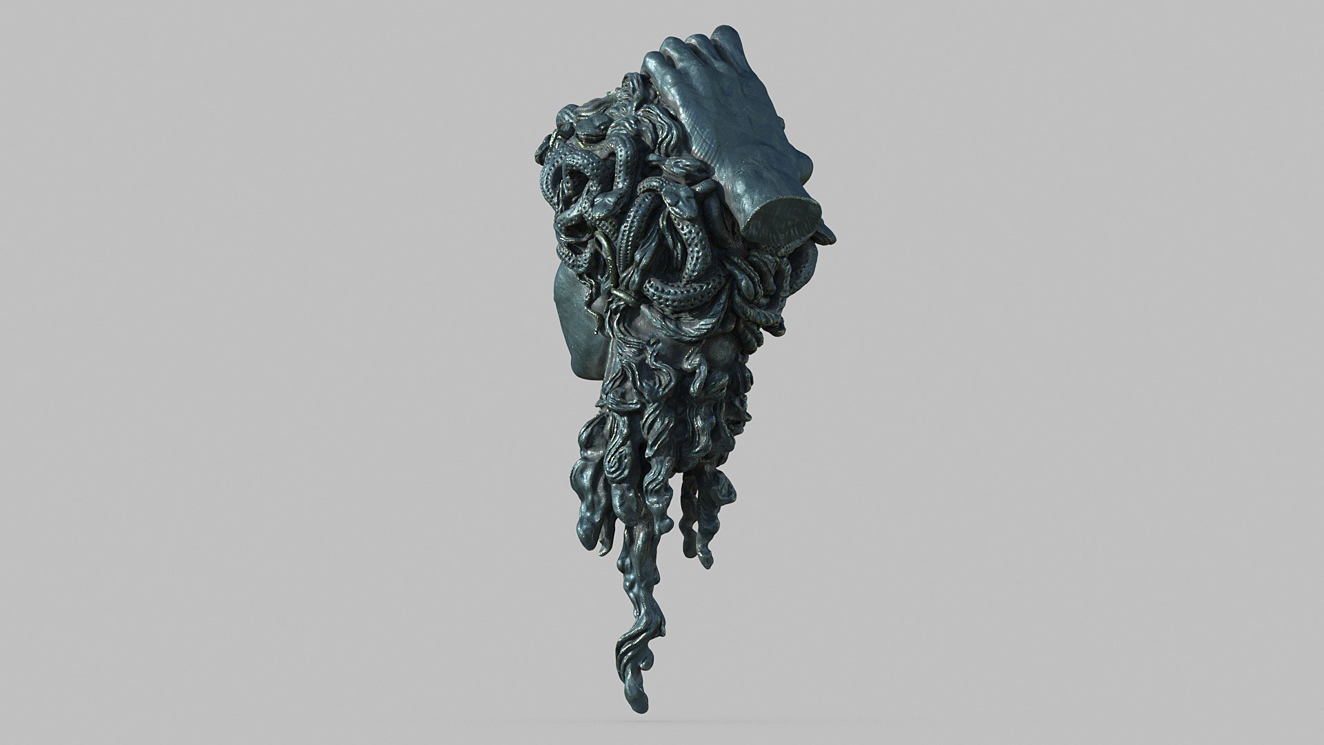 Medusa Head Bust 3D Model - TurboSquid 1717604