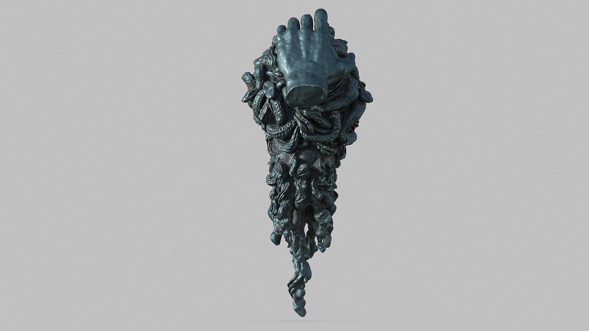 Medusa Head Bust 3D Model - TurboSquid 1717604