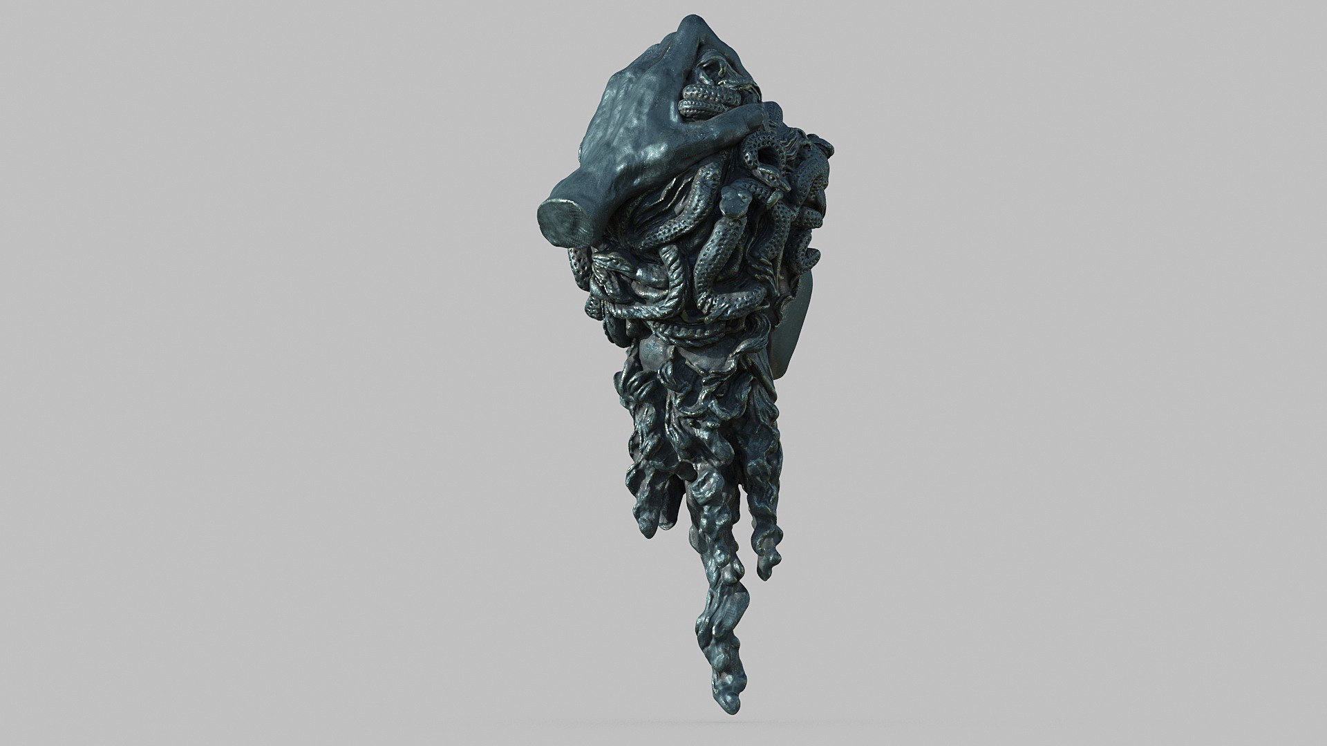 Medusa Head Bust 3D Model - TurboSquid 1717604