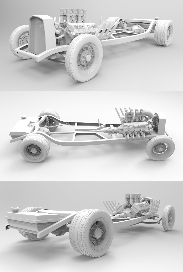 Black Widow Concept Car Model