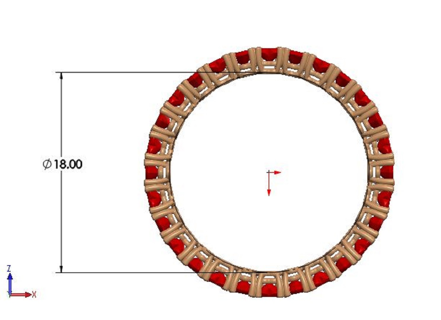 3D Wedding Ring HEARTS model - TurboSquid 2158301